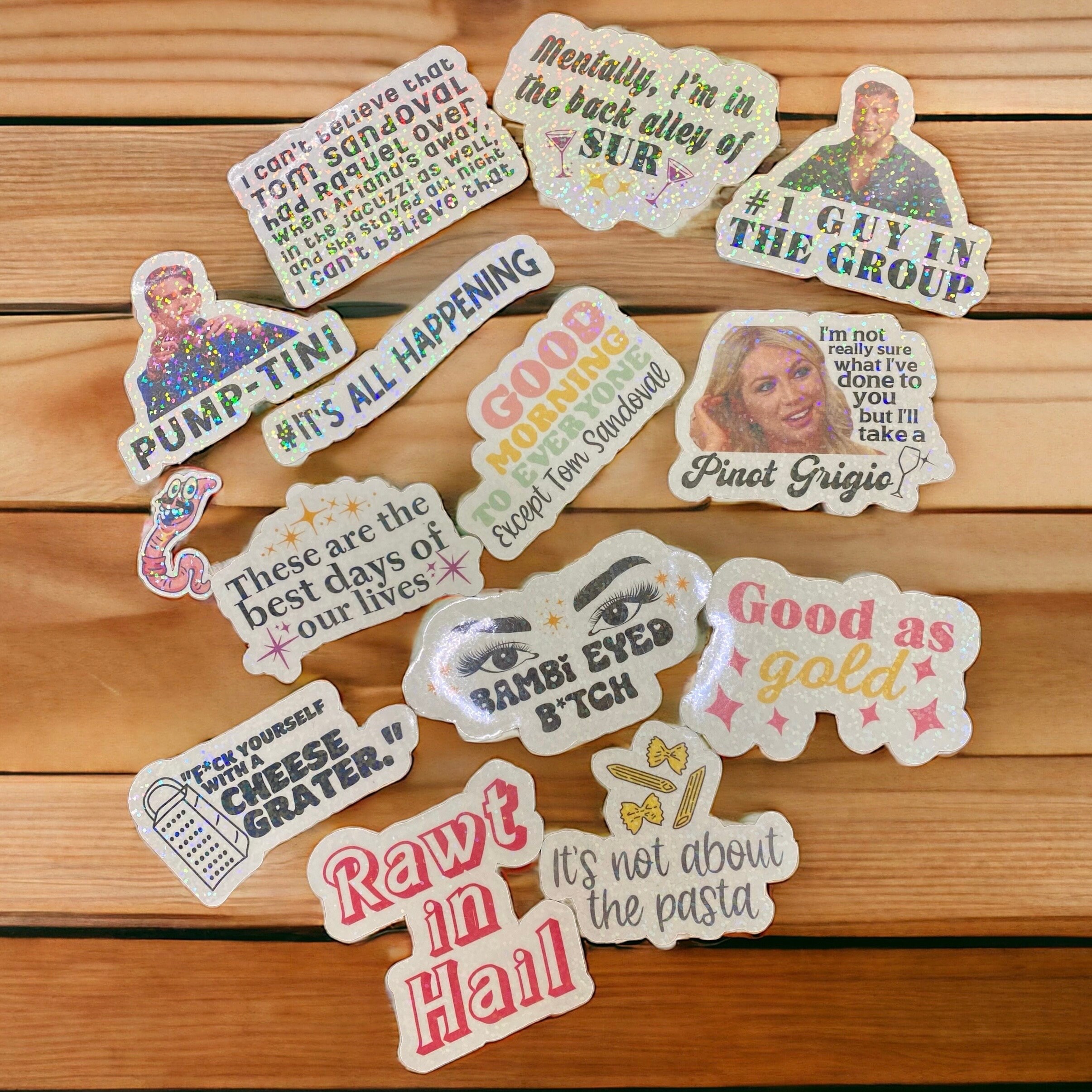 VPR Vanderpump Rules Sticker Pack 14 Stickers - Etsy