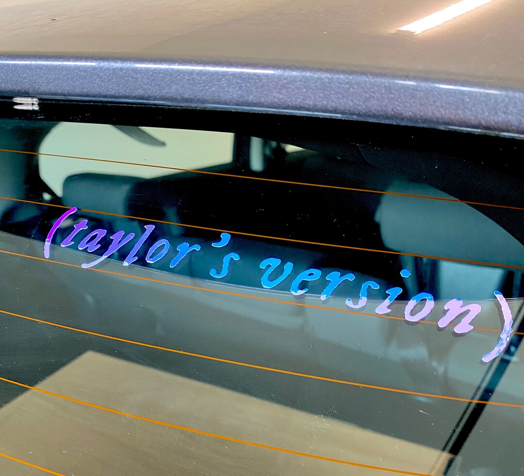 Taylors Version Decal - Etsy