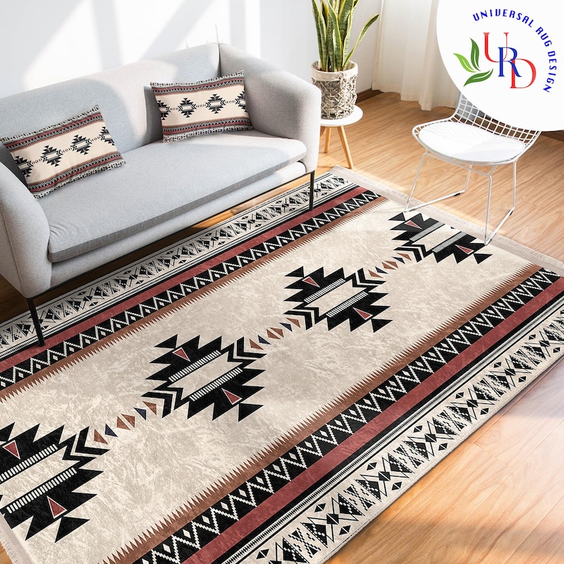Aztec Rug - Etsy