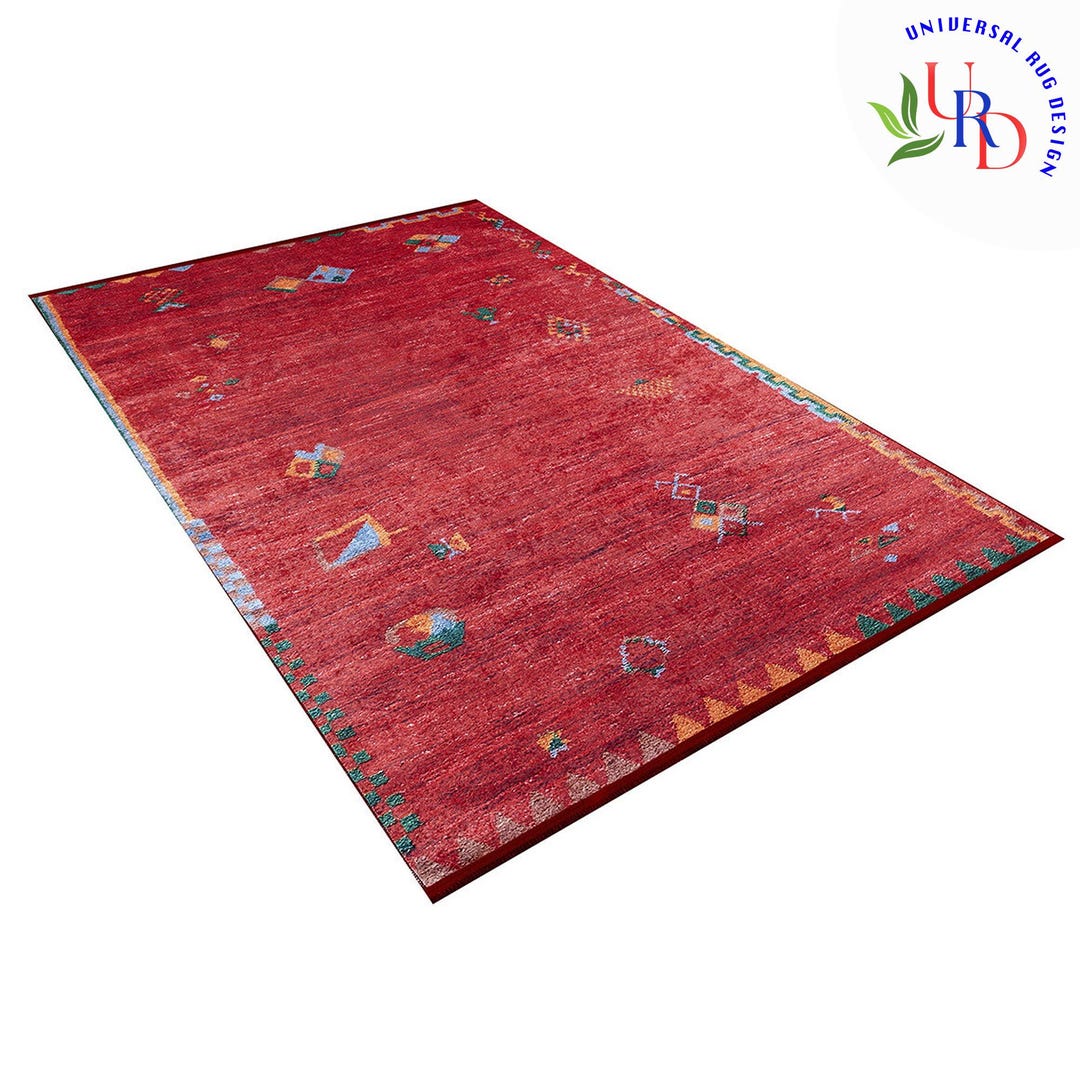 Ethnic Red Rug|red Ethnic Carpet|non-slip Rug|decorative Area Rug ...