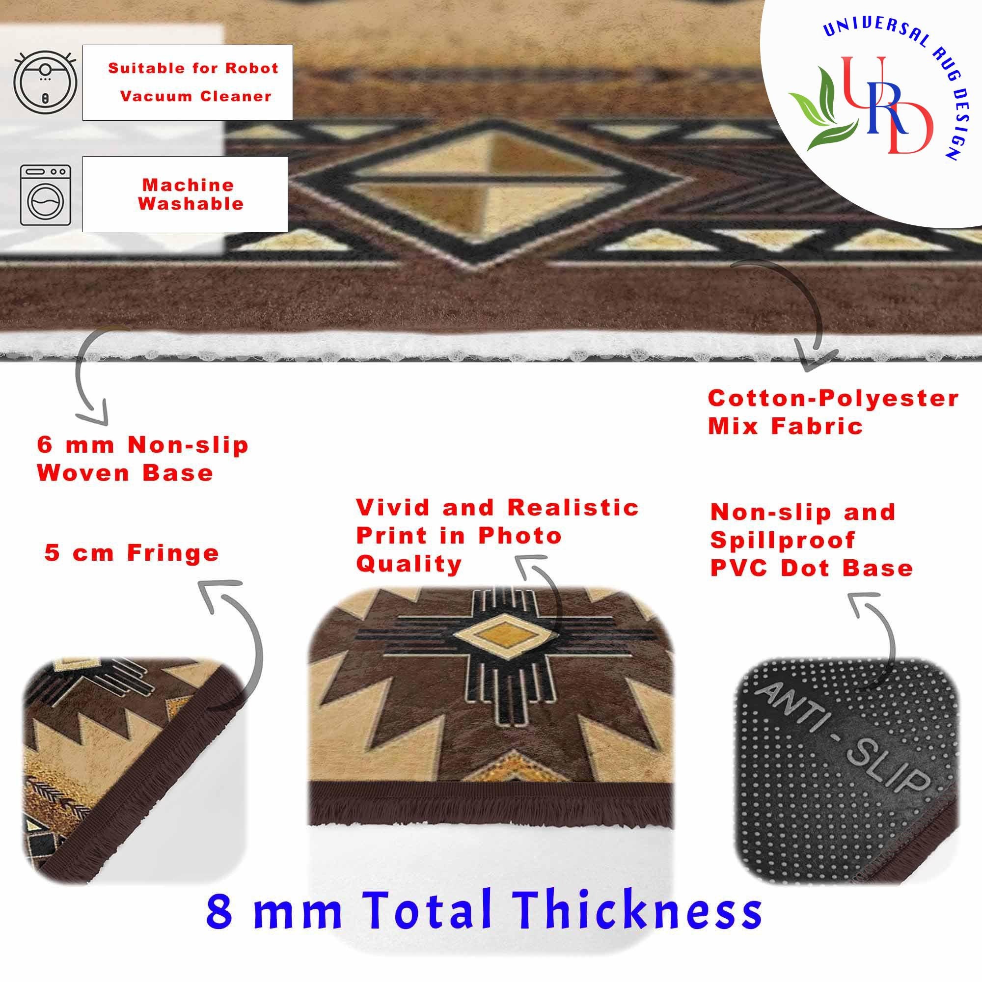 Aztec Fringed Floor Covering|rug Design Carpet|ethnic Decorative Area ...