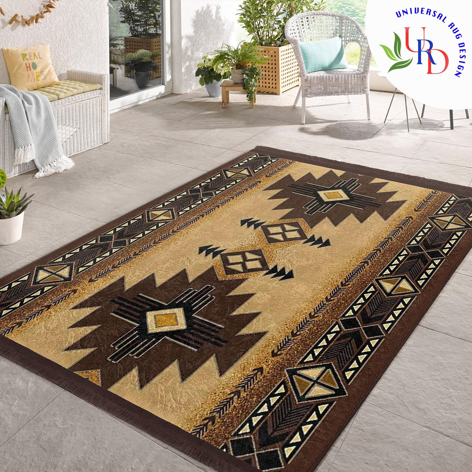 Aztec Fringed Floor Covering|rug Design Carpet|ethnic Decorative Area ...