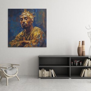 Art Portrait of Tupac Shakurpng/jpg Portrait Artwork - Etsy UK