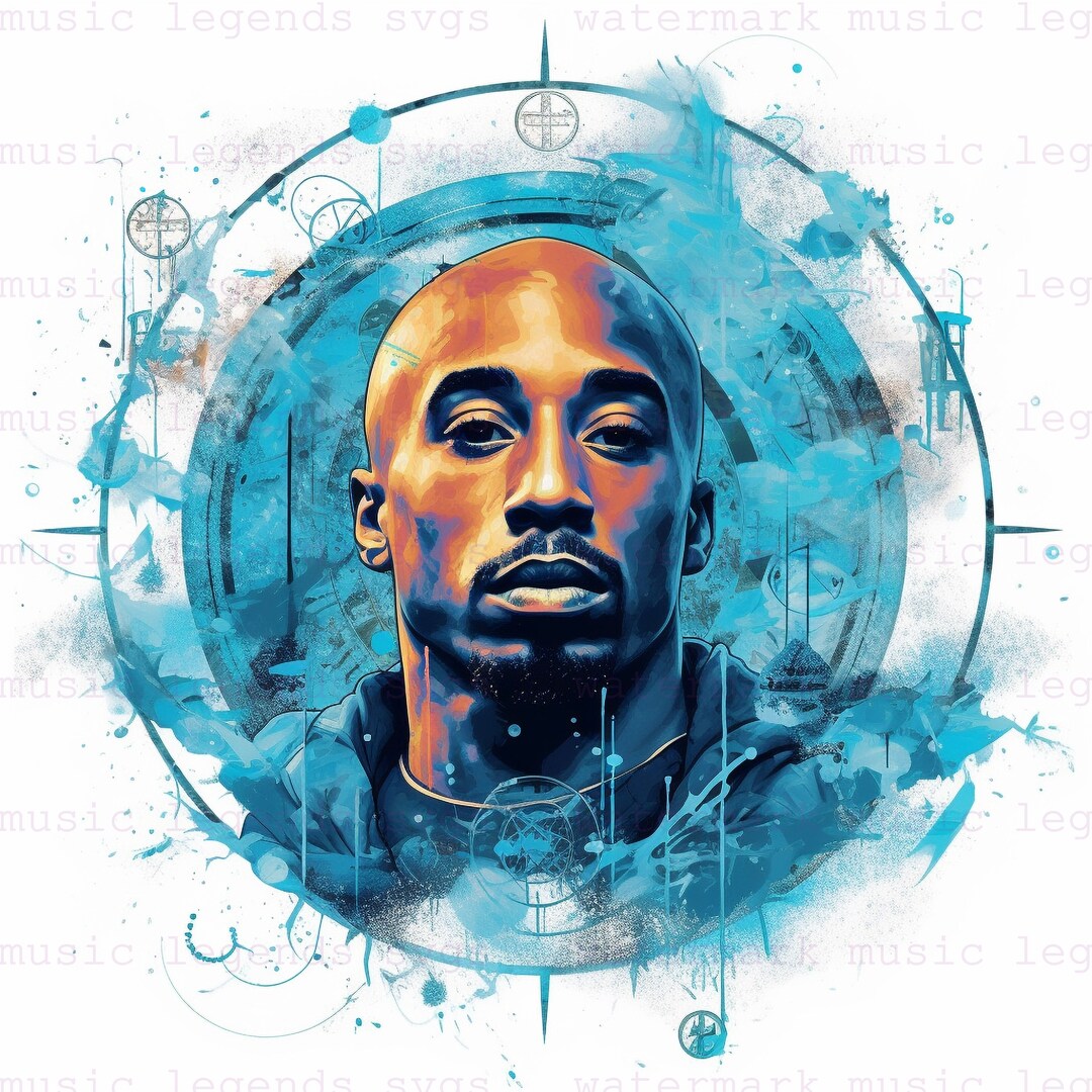 Exceptional Tupac Shakur Portrait A Remarkable Design for Shirts and ...