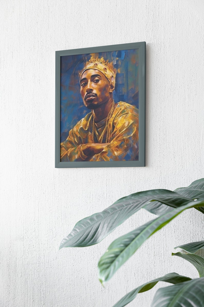 Art Portrait of Tupac Shakurpng/jpg Portrait Artwork - Etsy UK