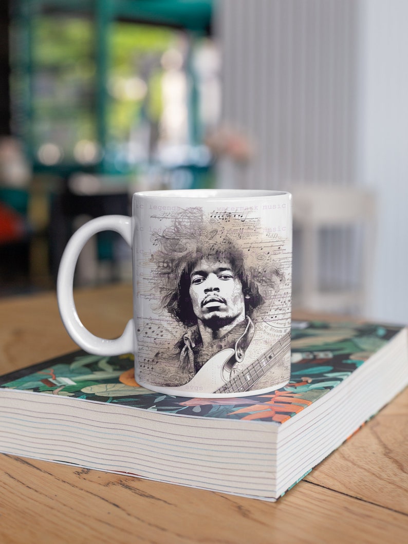 Jimi Hendrix's Melodic Mastery SVG Portrait Artwork Bundle - Etsy