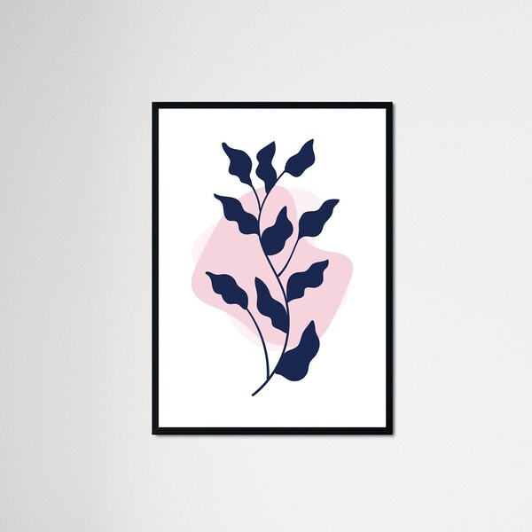 Pink Boho Wall Art - Etsy