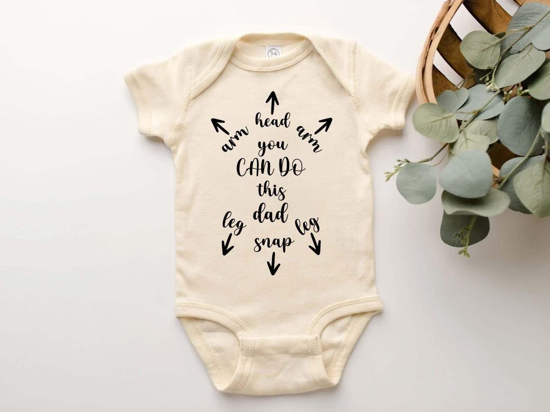 Funny 'you Can Do This Dad' Onesie® - New Dad Gift - Etsy