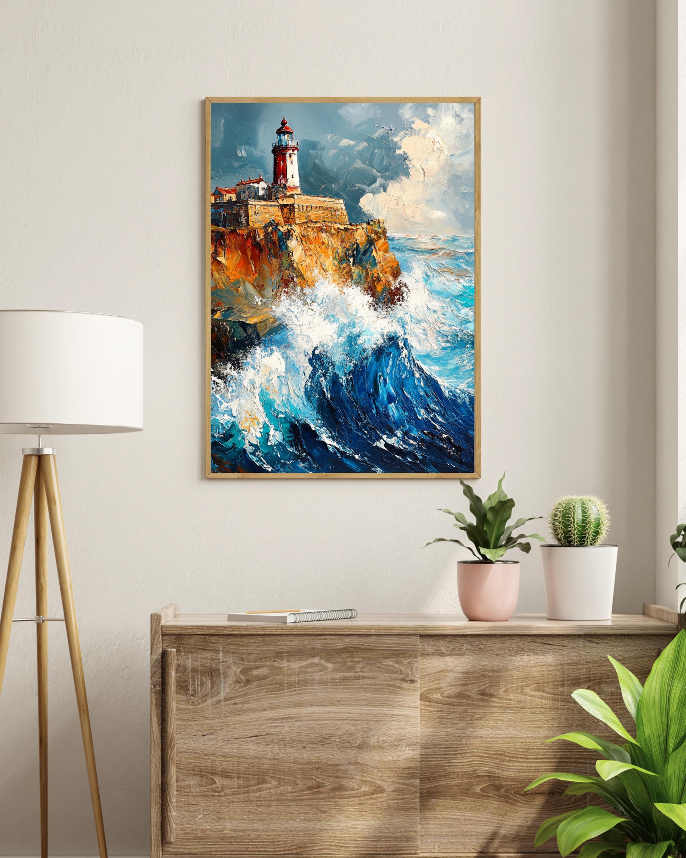 Nazare Portugal Poster, Nazare Print, Nazare Travel Art, Nazare Travel ...