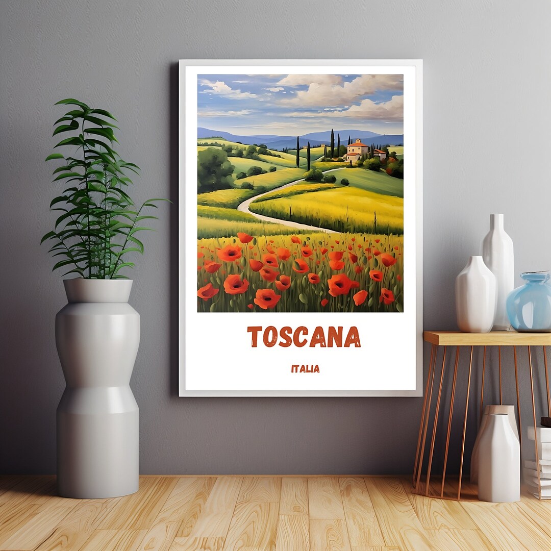 Tuscany Poster, Tuscany Travel Print, Italy Print, Italy Poster,tuscan ...