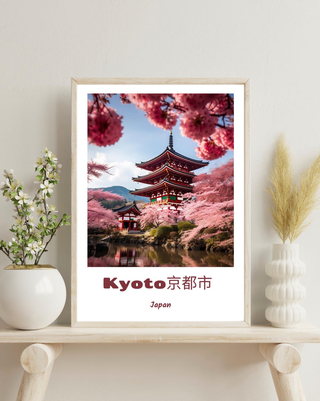 Kyoto Poster, Kyoto Travel Print, Japan Poster, Christmas Gift, Japan ...