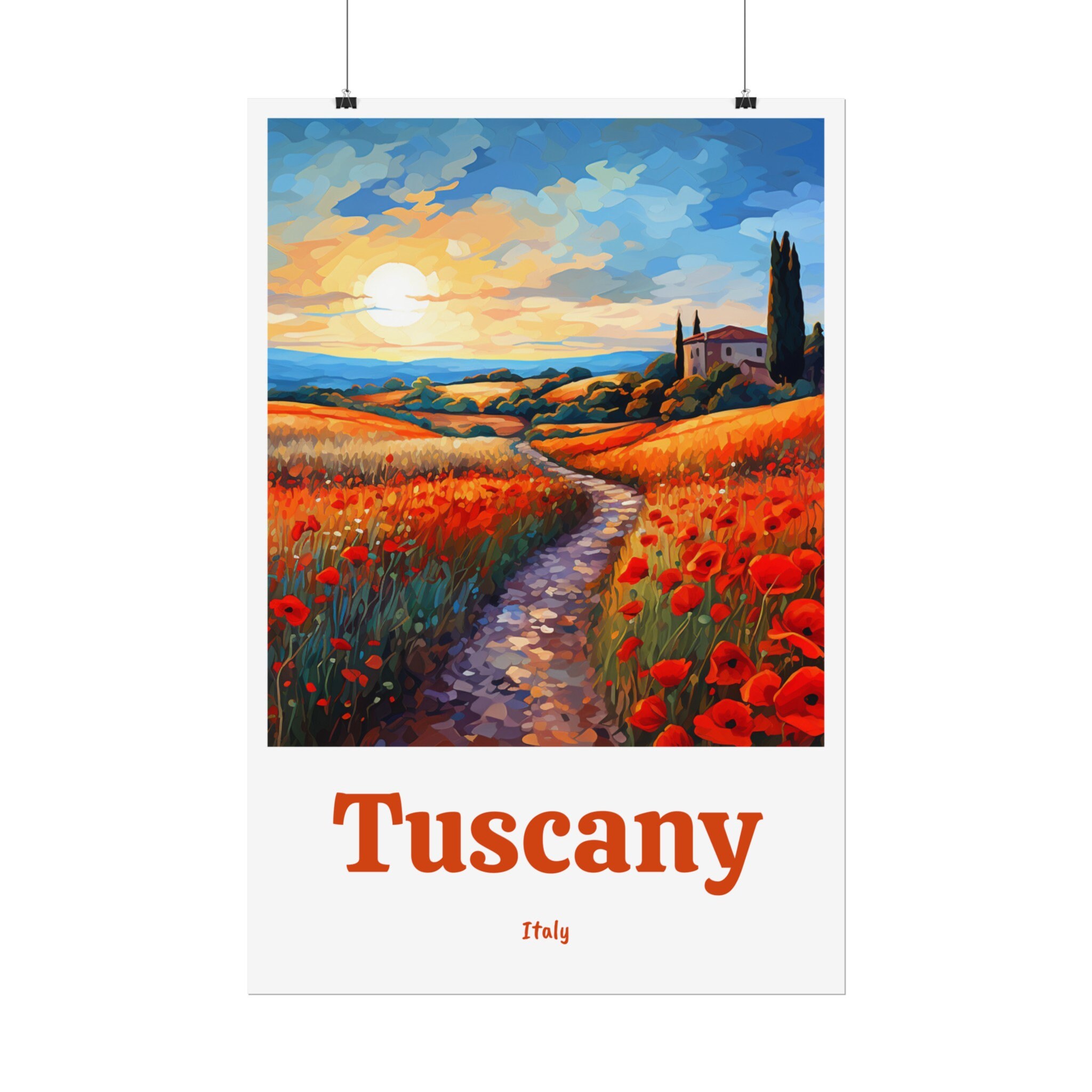 Toscana Poster, Tuscany Travel Print, Italy Print, Italy Poster,tuscan ...