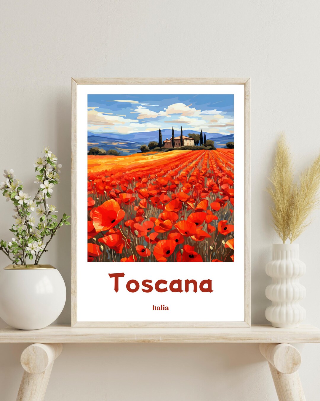 Toscana Poster, Tuscany Travel Print, Italy Print, Italy Poster,tuscan ...