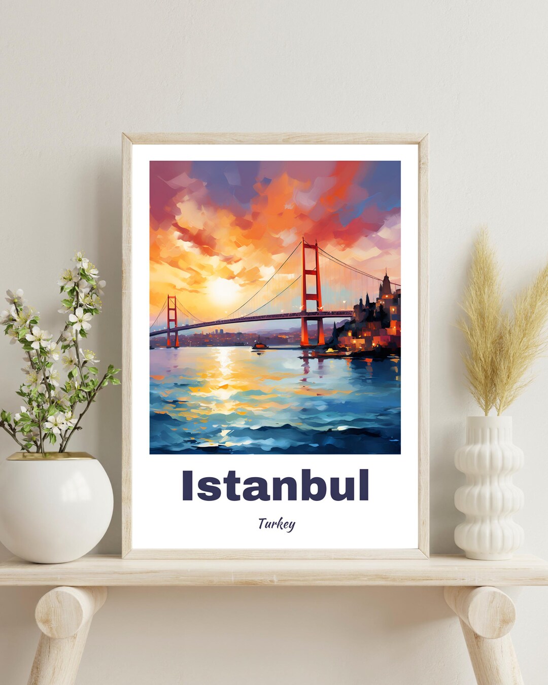 Istanbul Poster, Istanbul Travel Poster, Istanbul Print, Istanbul Art ...