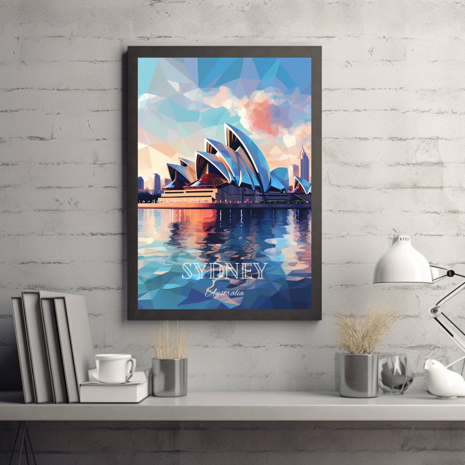 Sydney Print Sydney Poster Sydney Travel Poster Australia - Etsy