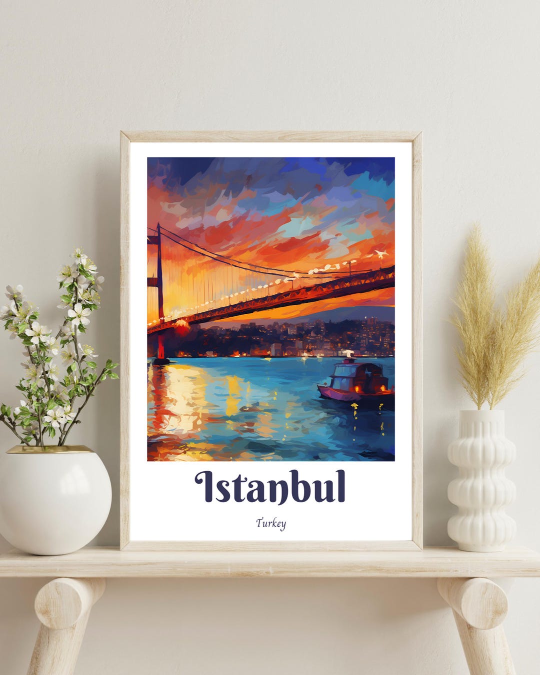 Istanbul Poster, Istanbul Travel Poster, Istanbul Print, Istanbul Art ...
