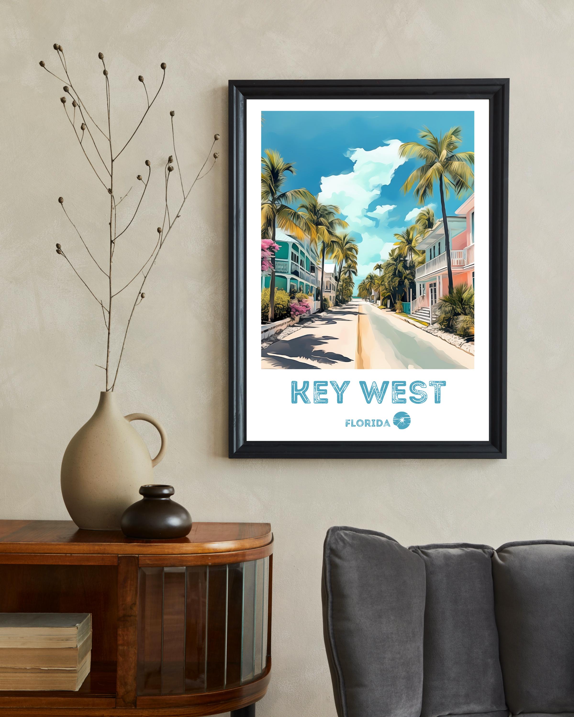 Key West Poster,florida Poster, Key West Print, Key West Souvenir, Key ...