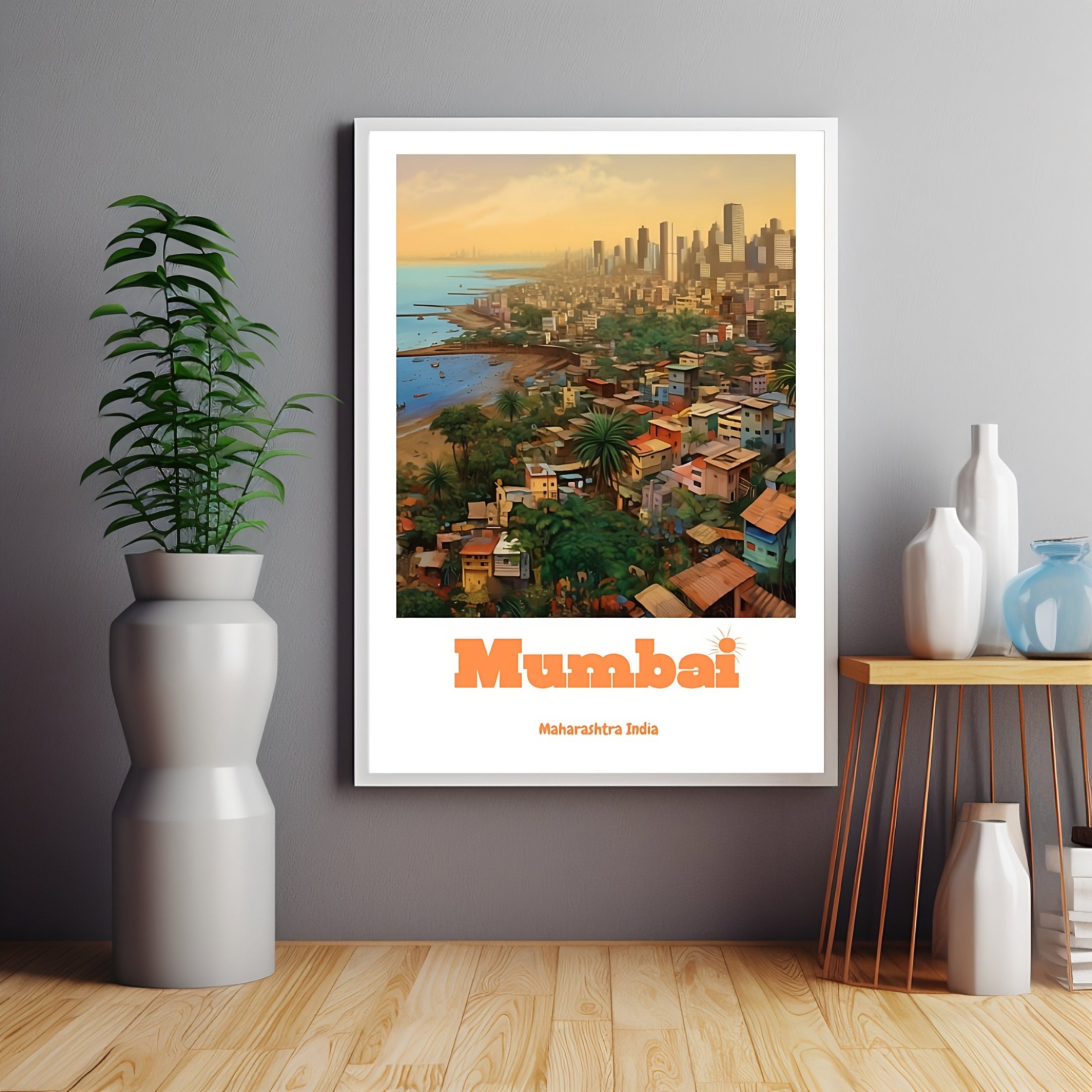 Mumbai Poster,mumbai Print, Bombay Print, Birthday Present, Wedding ...