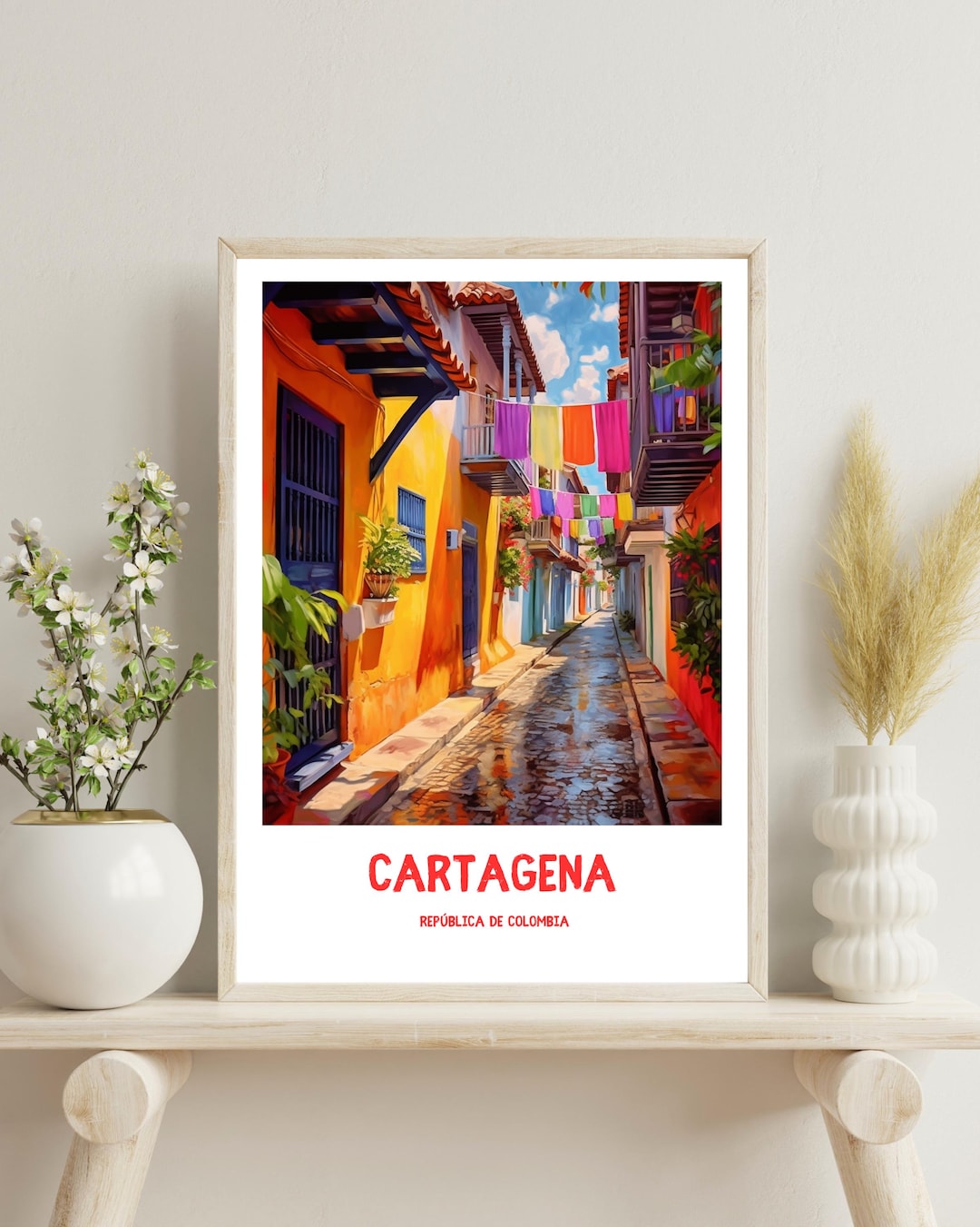 Cartagena Poster, Colombia Poster, Colombia Wall Art, Cartagena Print ...