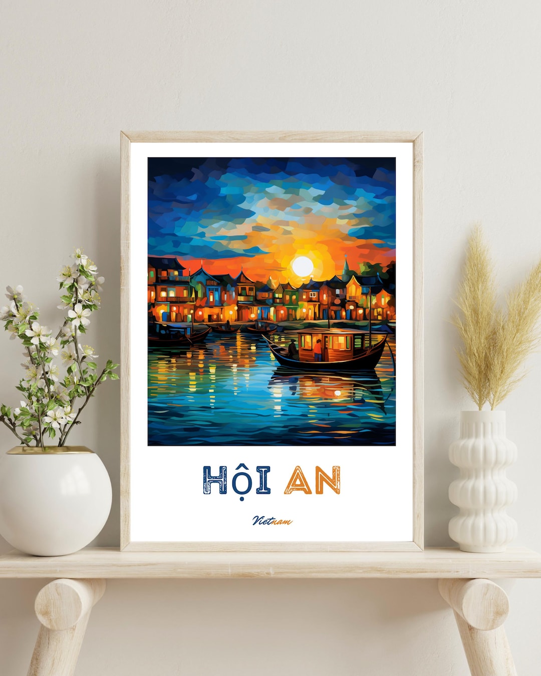 Hoi an Poster, Vietnam Print, Hoi an Print, Hoi an Artwork, Hoi an Gift ...