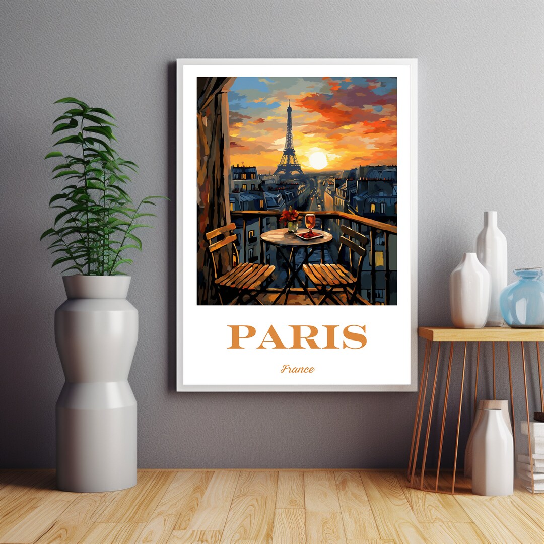 Paris Poster, Paris France Travel Poster, Eiffel Tower Poster, Paris ...