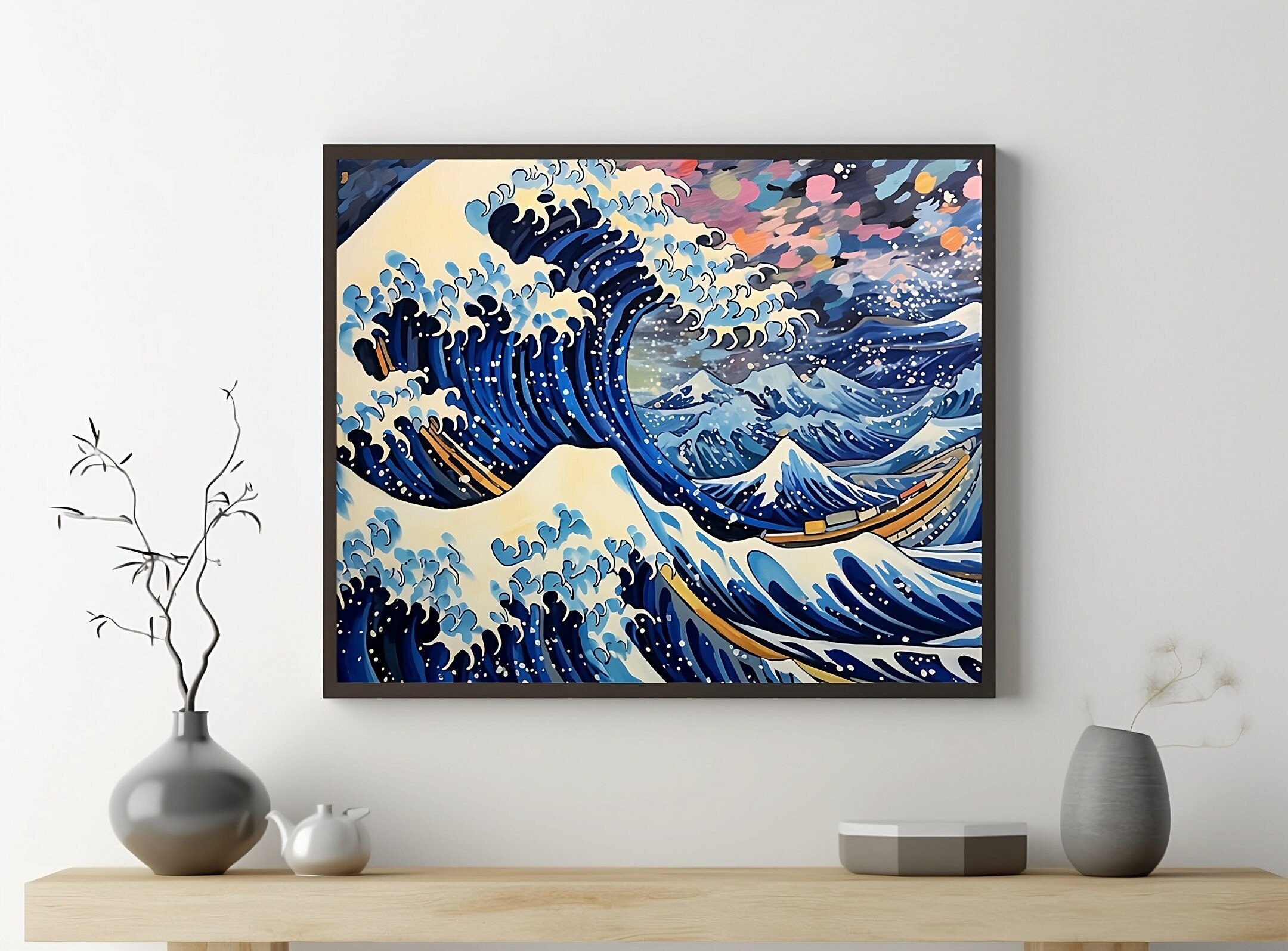Great Wave Poster, the Great Wave off Kanagawa Poster, Katsushika ...