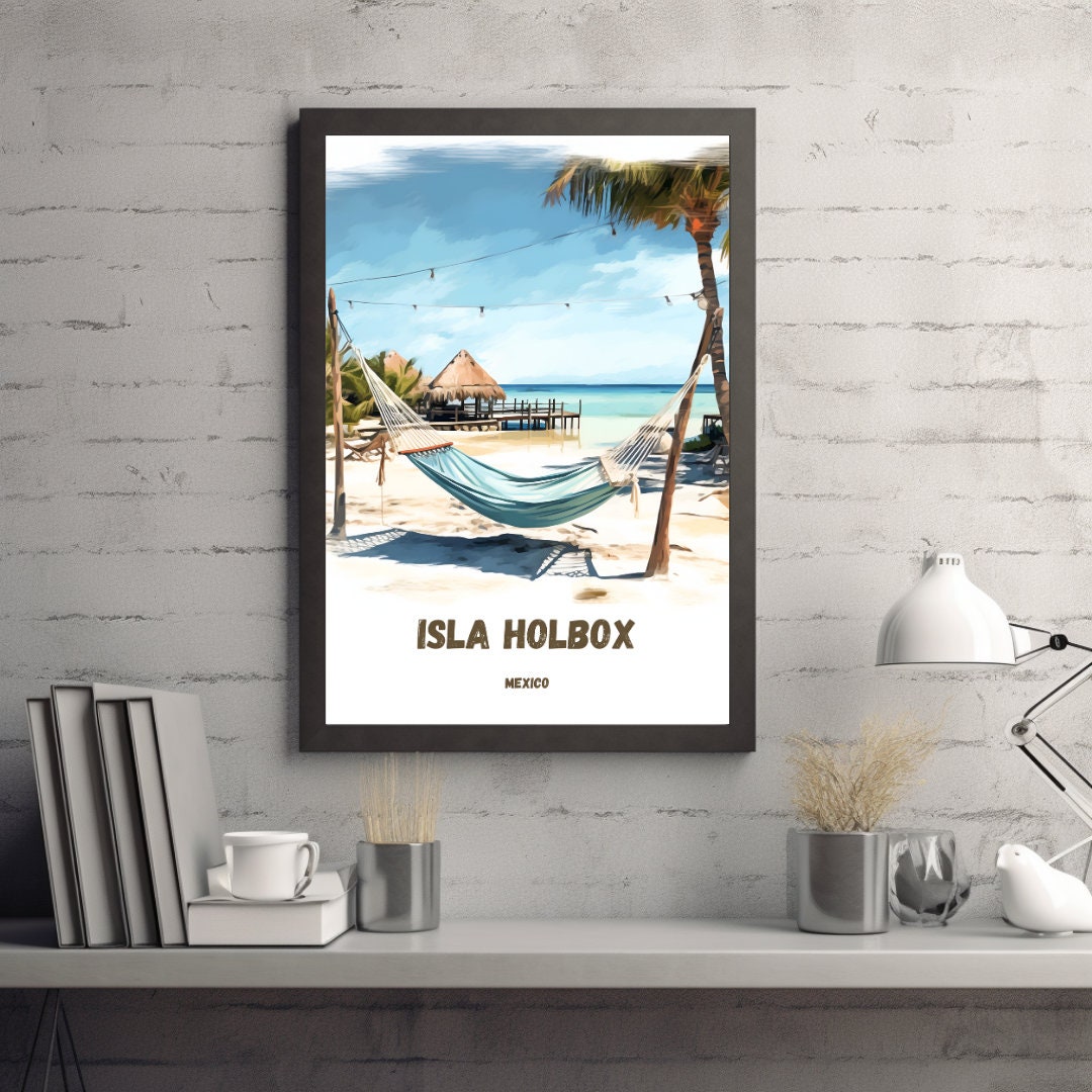 Isla Holbox Poster Isla Holbox Wall Art Isla Holbox Travel - Etsy