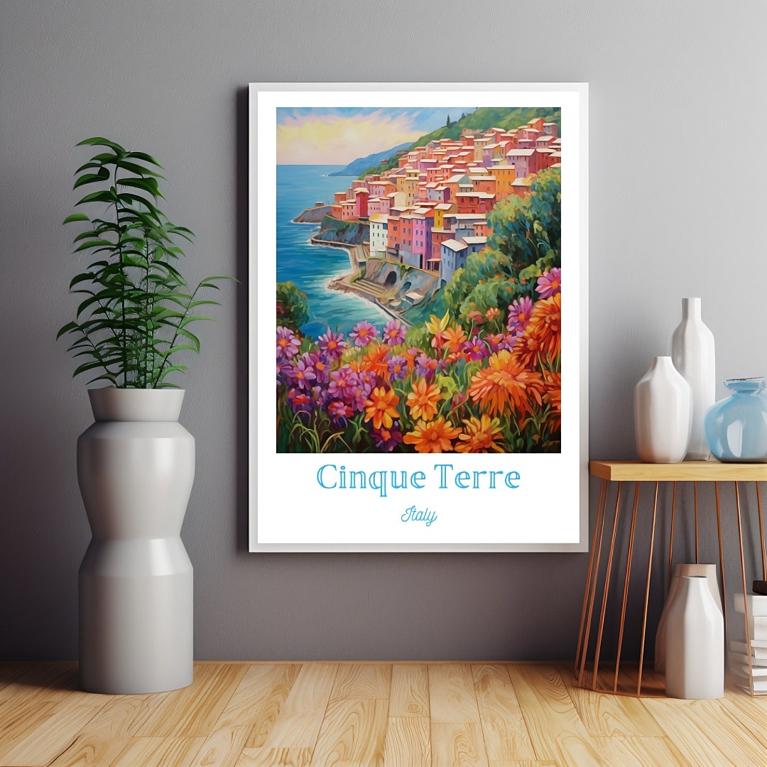 Cinque Terre Poster, Cinque Terre Print, Cinque Terre Wall Art, Cinque ...
