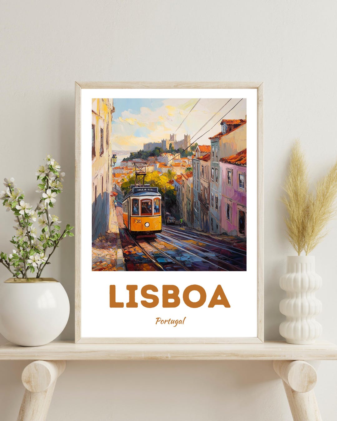 Lisbon Portugal Poster, Lisbon Wall Decor, Lisbon Travel Decor ...
