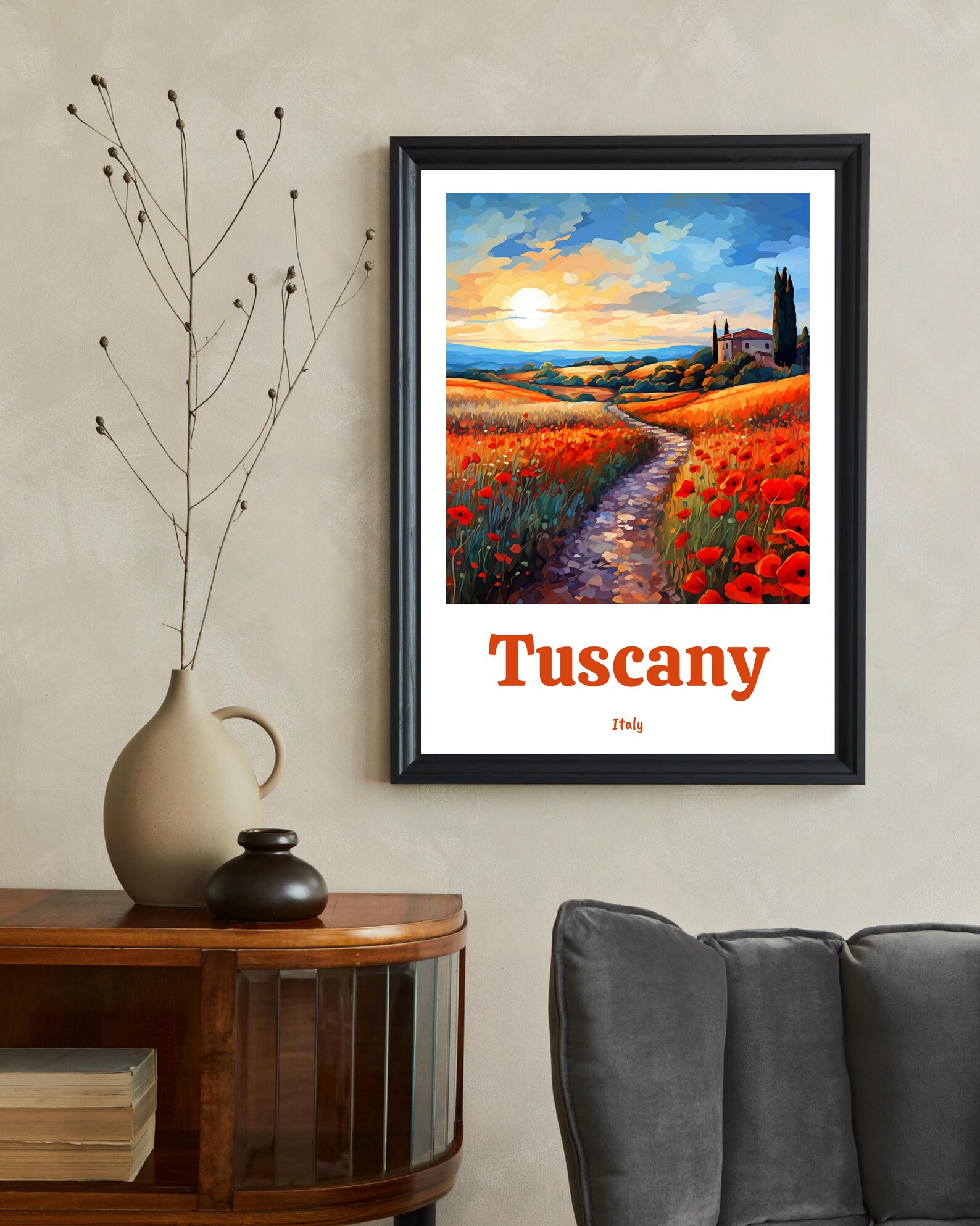 Toscana Poster, Tuscany Travel Print, Italy Print, Italy Poster,tuscan ...