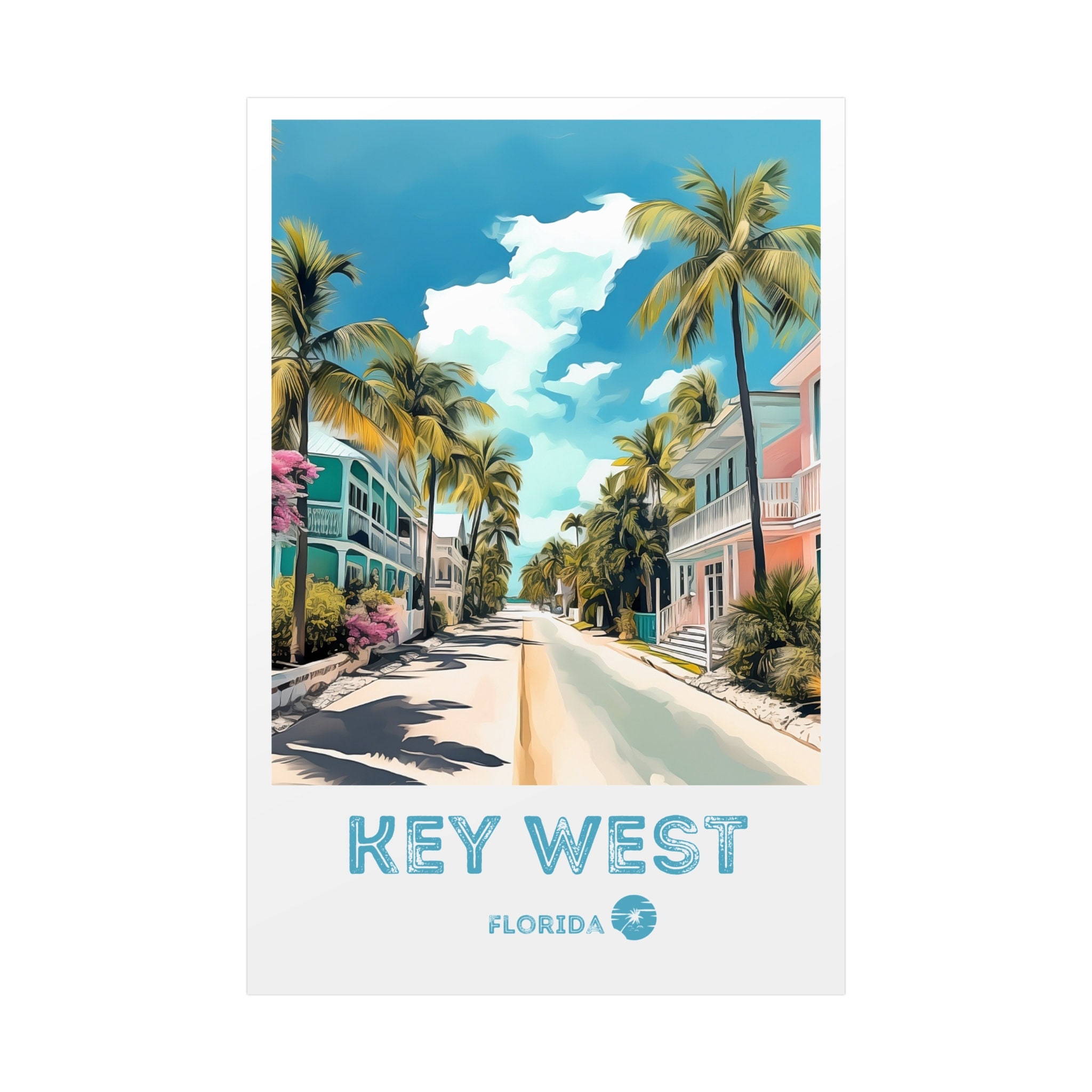 Key West Poster,florida Poster, Key West Print, Key West Souvenir, Key ...
