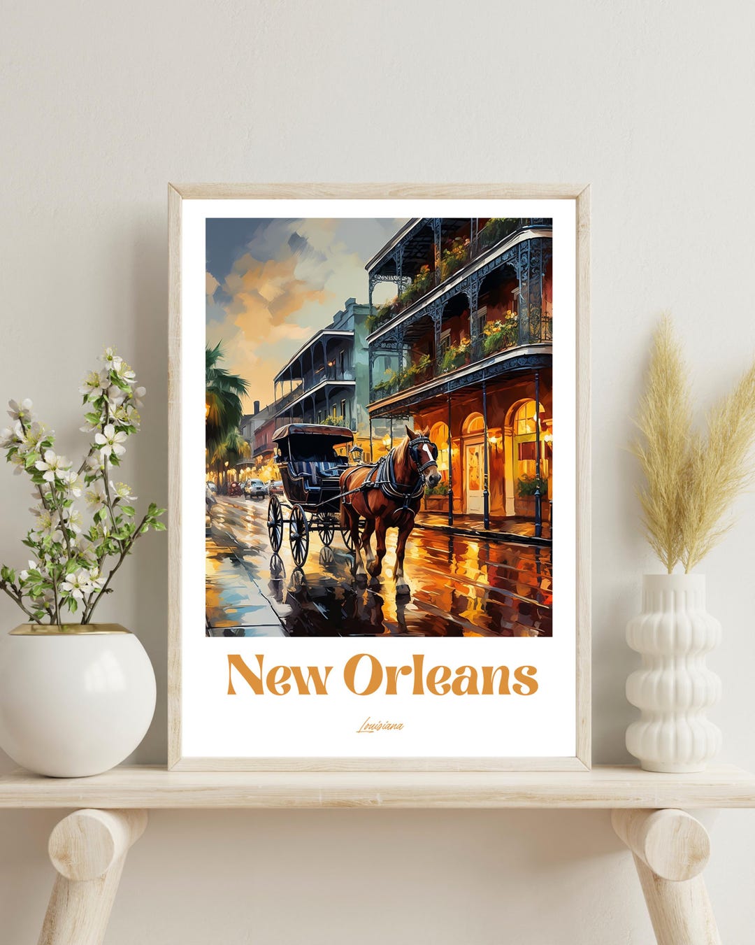 New Orleans Poster, Louisiana Poster, New Orleans Print, New Orleans ...