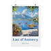Lake Annecy Poster, Annecy France Travel Print, Lake Annecy France Art ...