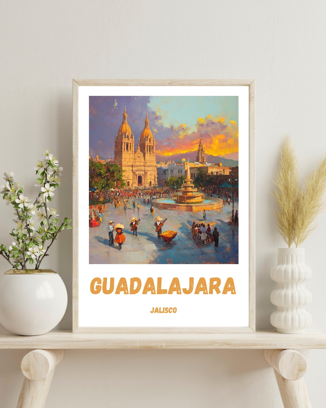 Guadalajara Poster, Guadalajara Travel Print, Guadalajara Wall Art ...