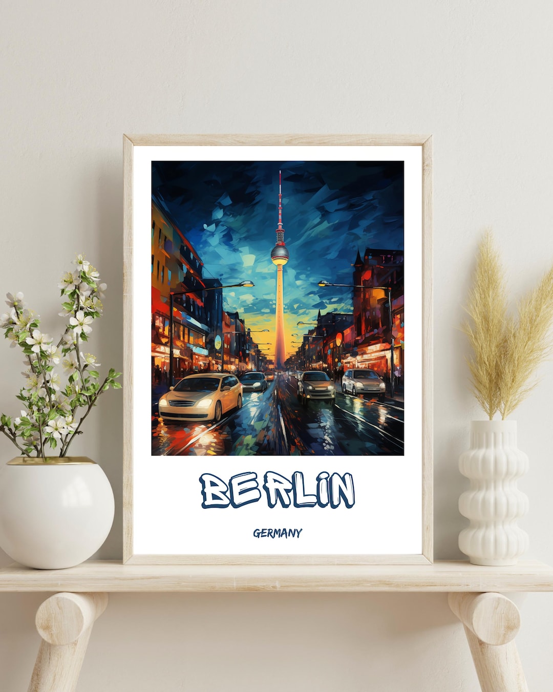 Berlin Poster, Berlin Print, Berlin Wall Art, Berlin Art Print, Berlin ...