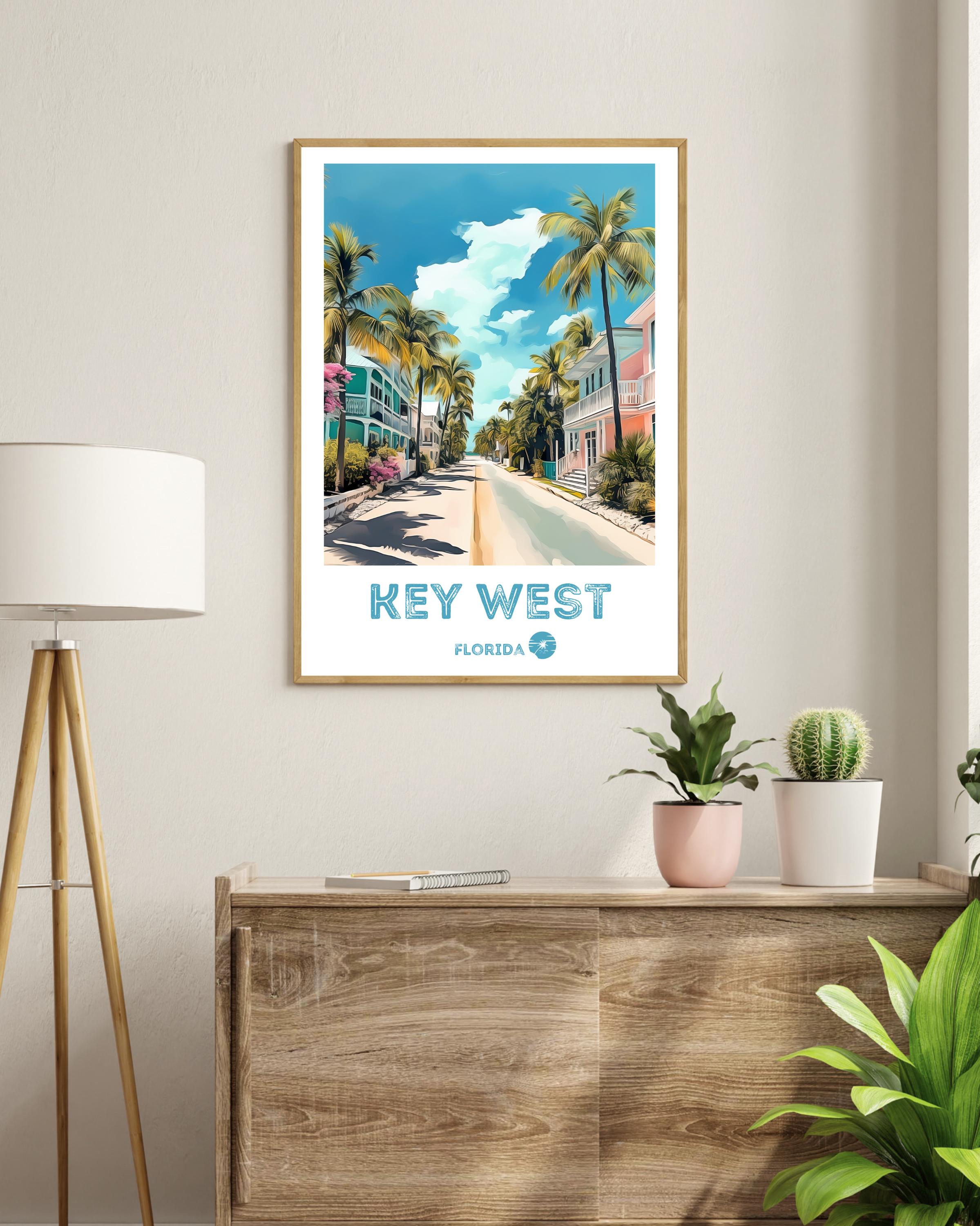Key West Poster,florida Poster, Key West Print, Key West Souvenir, Key ...