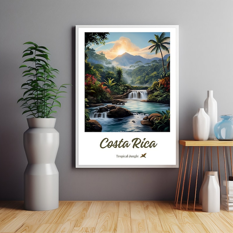Costa Rica Poster - Etsy