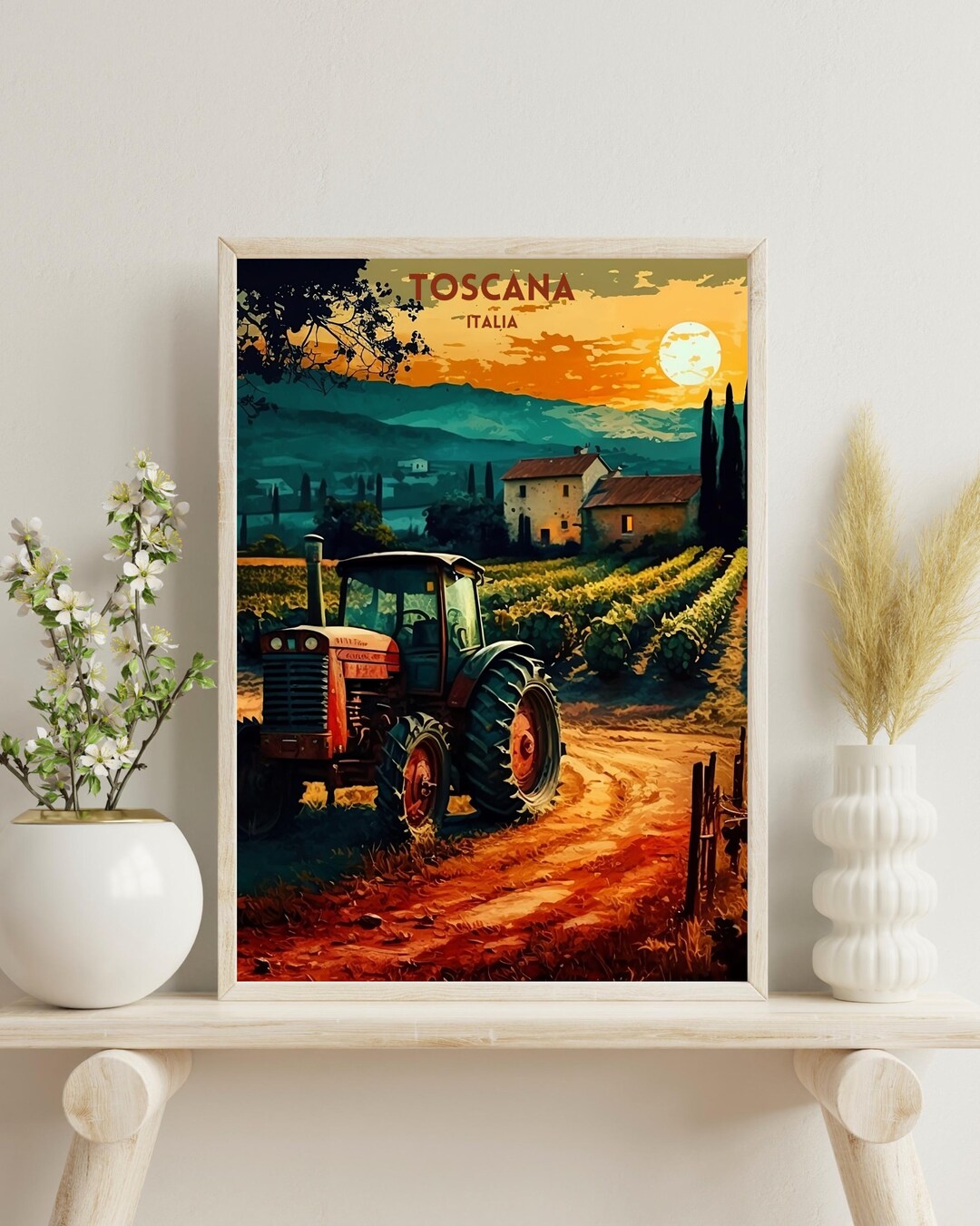 Toscana Poster, Tuscany Travel Print, Italy Print, Tuscany Art, Italy ...