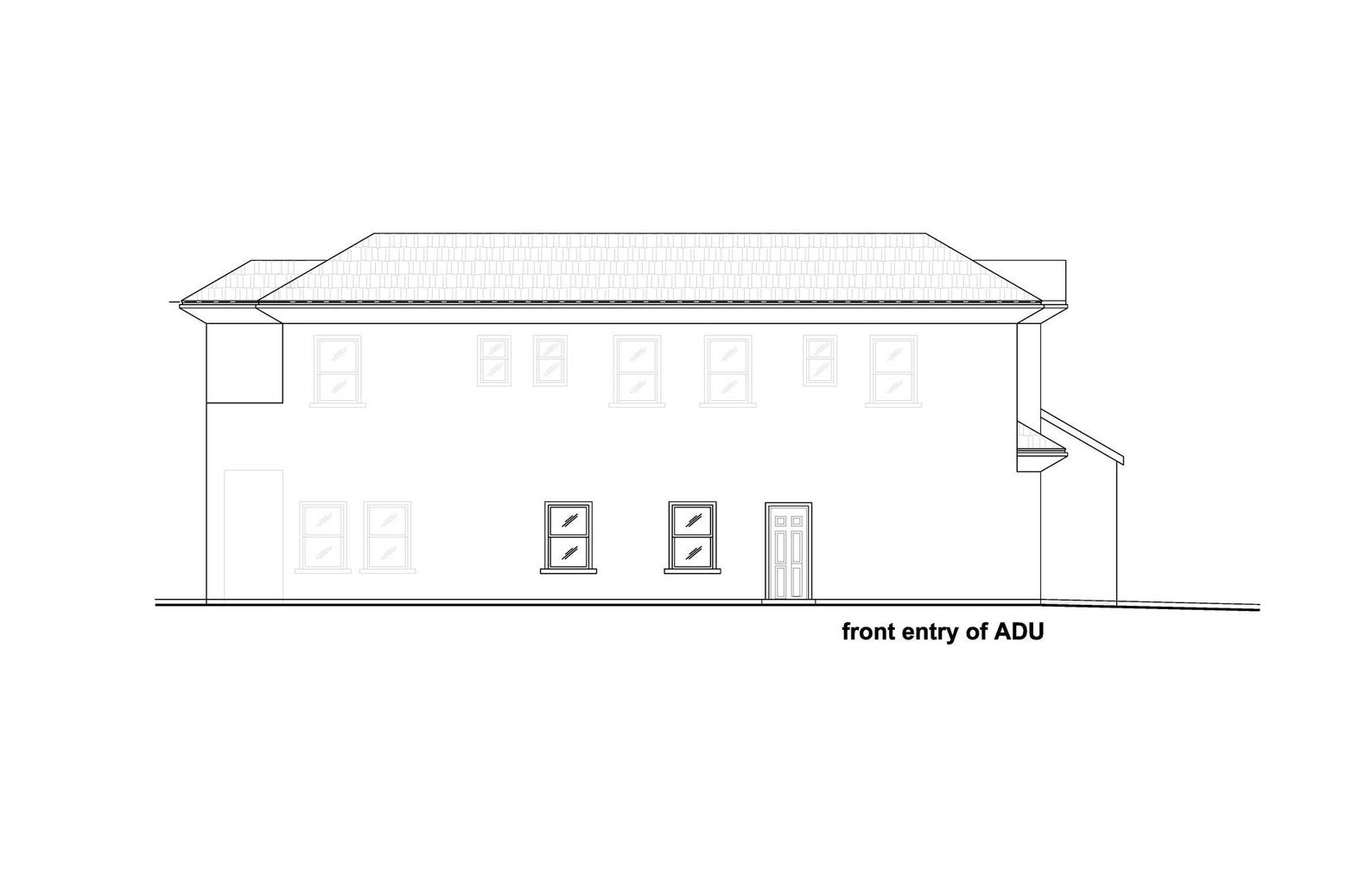 1 Bedroom 1 Bath (570sf)existing Tandem Garage Conversion to JADU or ...