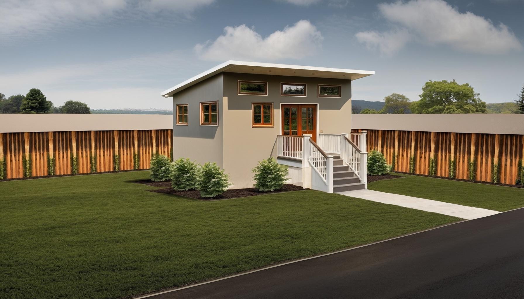 Studio W/ 1 Bath (250SF) Detached Adu/tiny Home/small Homes(accessory ...