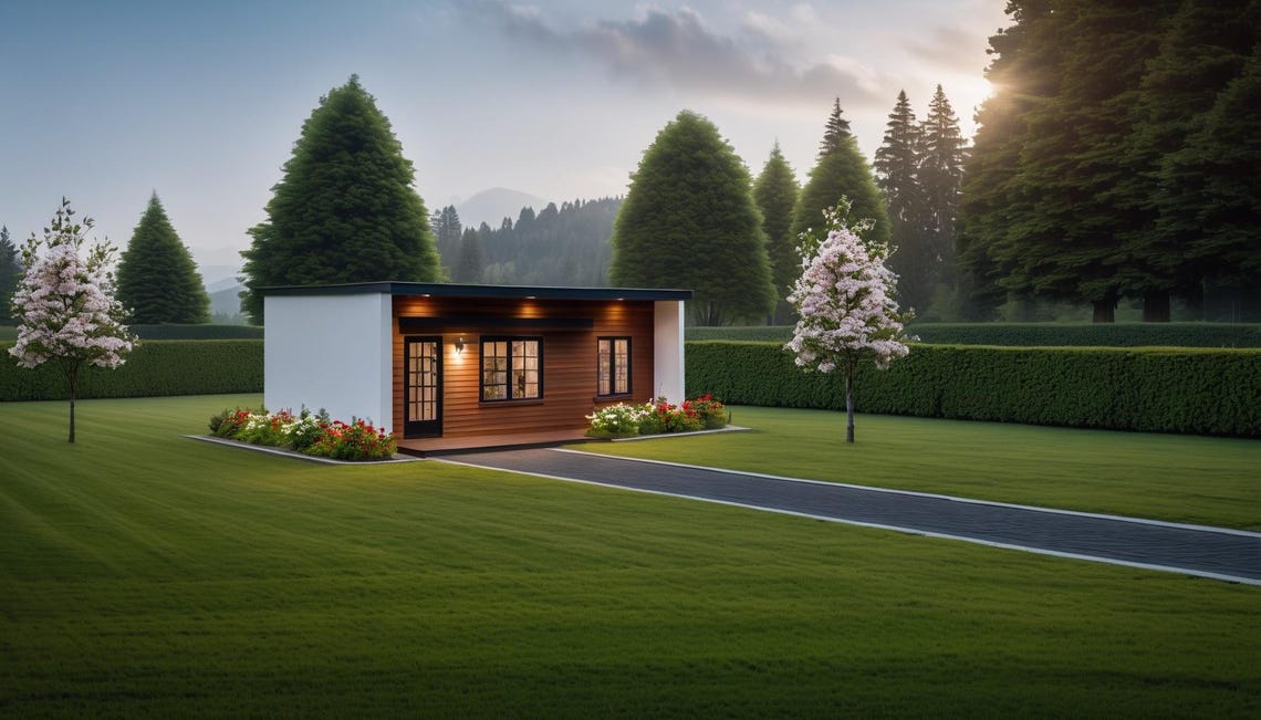 1bed 1 Bath (400SF) Adu(accessory Dwelling Unit) Tiny Home/granny Flat ...