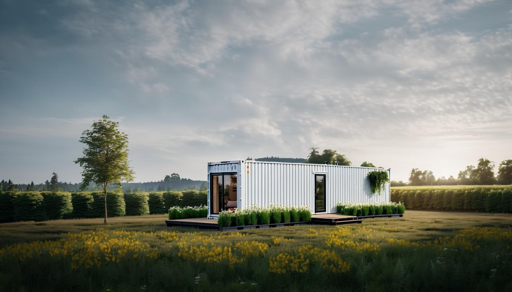 Shipping Container Floor Plan 1 Bedroom W/ 1 Bath (320SF) Floor Plan ...