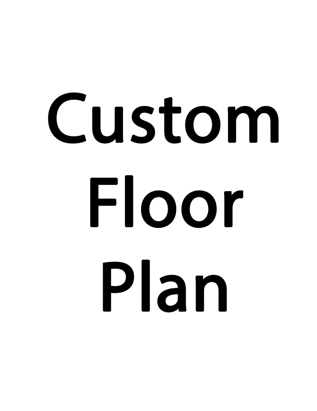 Custom Floor Plan-part 3 (final_full Set Plans) - Etsy