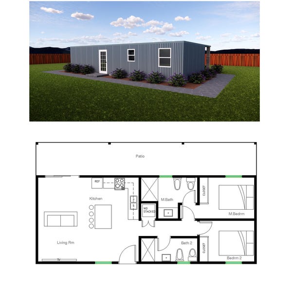 24x40 House Plans - Etsy