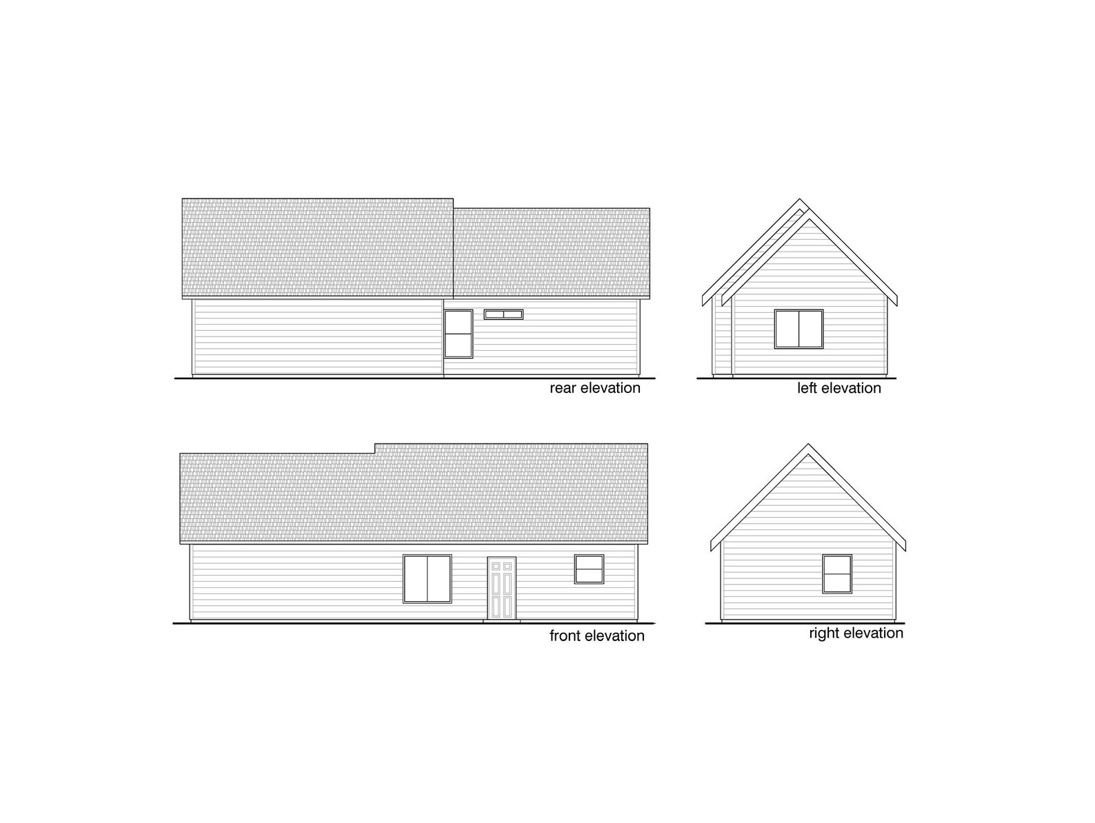 2 Bedroom 1 Bath (788SF) Detached ADU (accessory Dwelling Unit) Floor ...