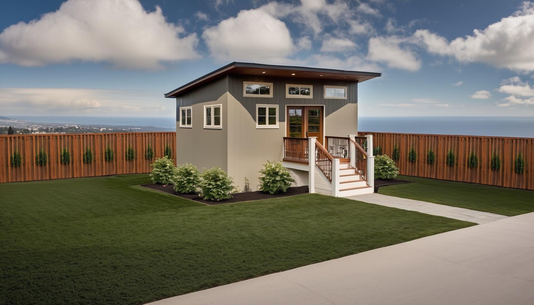 Studio W/ 1 Bath (250SF) Detached Adu/tiny Home/small Homes(accessory ...