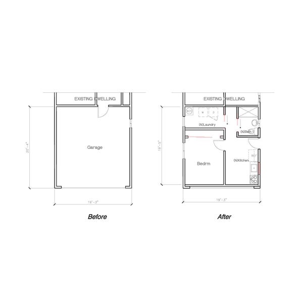 16x20 House Plan - Etsy