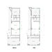 Studio W/ 1 Bath (406sf)tandem Garage Conversion to JADU or ADU Floor ...