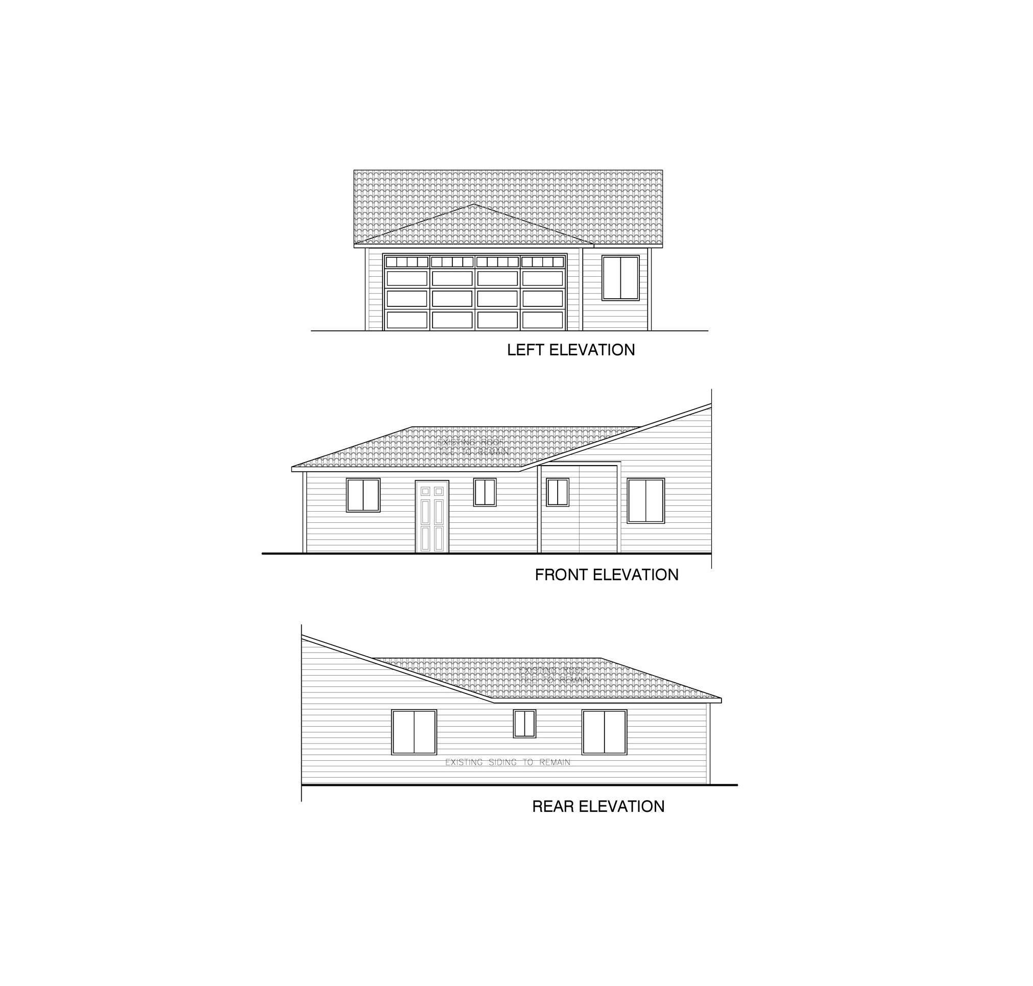 1 Bedroom 1 Bath (398SF) Garage Conversion to ADU or JADU Floor Plan ...