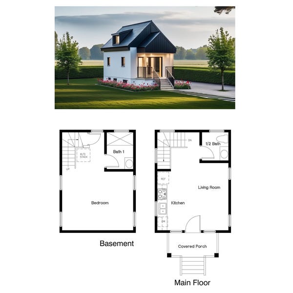 Tiny House Basement - Etsy UK